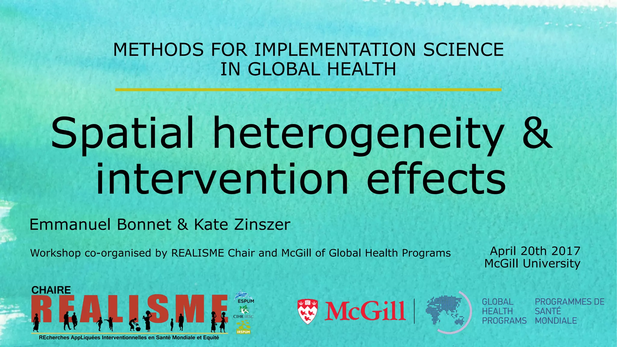 Spatial heterogeneity and intervention effects | PDF