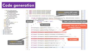Xtext: code generation | PDF