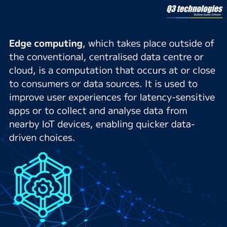 5 Benefits of Edge Computing For Businesses | PDF