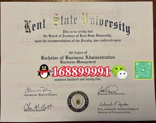 Kent State University degree offer diploma Transcript | PDF