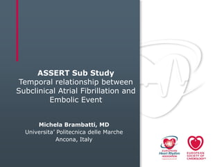 ASSERT Sub Study | PDF