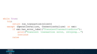 How and When to Use Multi-Document Distributed Transactions | PPTX | Databases | Computer ...