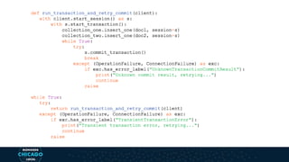 How and When to Use Multi-Document Distributed Transactions | PPTX | Databases | Computer ...