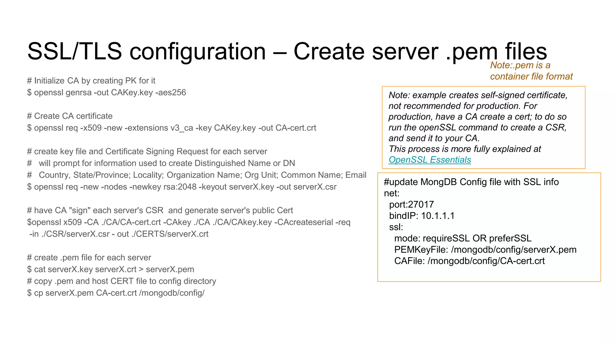 Low Hanging Fruit, Making Your Basic MongoDB Installation More Secure | PPT