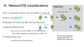 Low Hanging Fruit, Making Your Basic MongoDB Installation More Secure | PPT