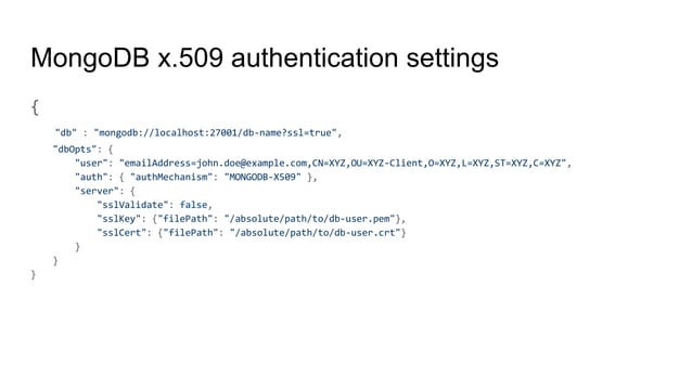 Low Hanging Fruit, Making Your Basic MongoDB Installation More Secure | PPT