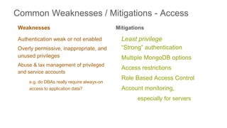 Low Hanging Fruit, Making Your Basic MongoDB Installation More Secure | PPT