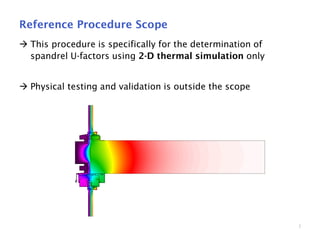 Guideline for the Two-Dimensional Simulation of Spandrel Panel Thermal ...