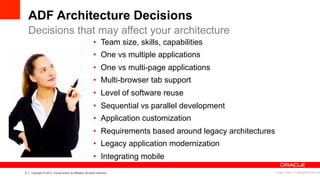 Oracle ADF Architecture TV - Design - Project Dependencies | PDF | Computer Software and ...