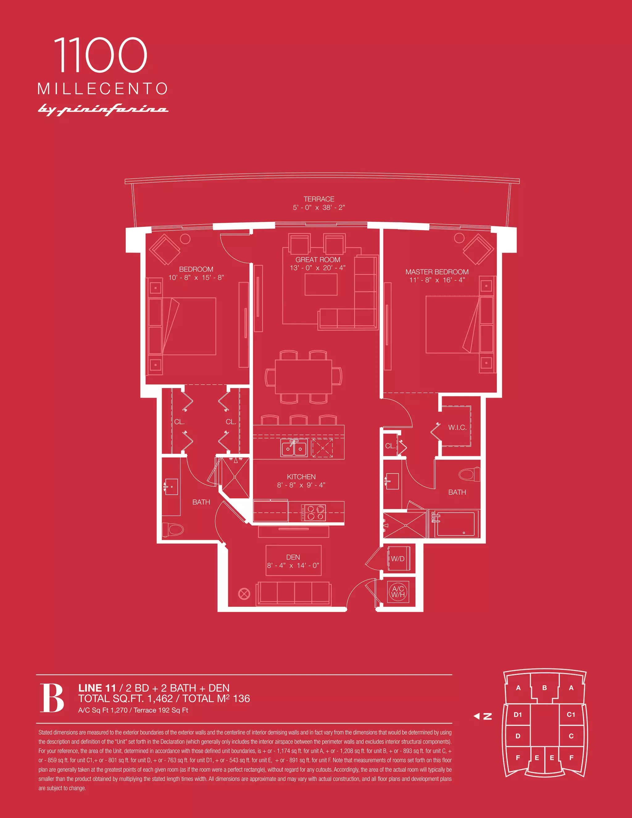 1100 Millecento Floor Plans | PDF