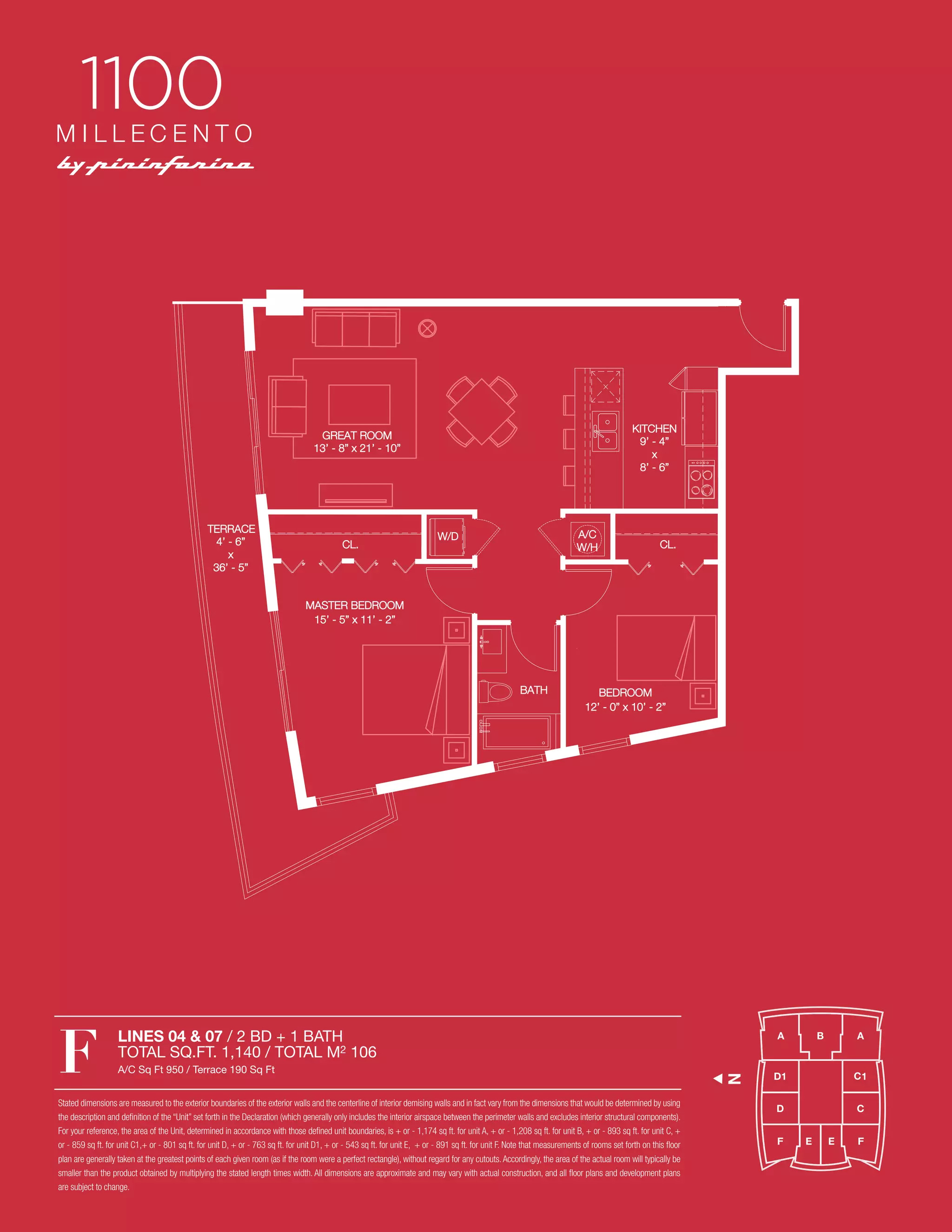 1100 Millecento Floor Plans | PDF