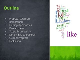 Supervised Learning Based Approach to Aspect Based Sentiment Analysis | PPTX | Computer Software ...