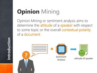 Supervised Learning Based Approach to Aspect Based Sentiment Analysis | PPTX | Computer Software ...