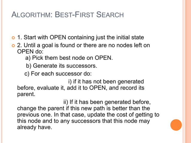 Best First Search.pptx | Search | Internet