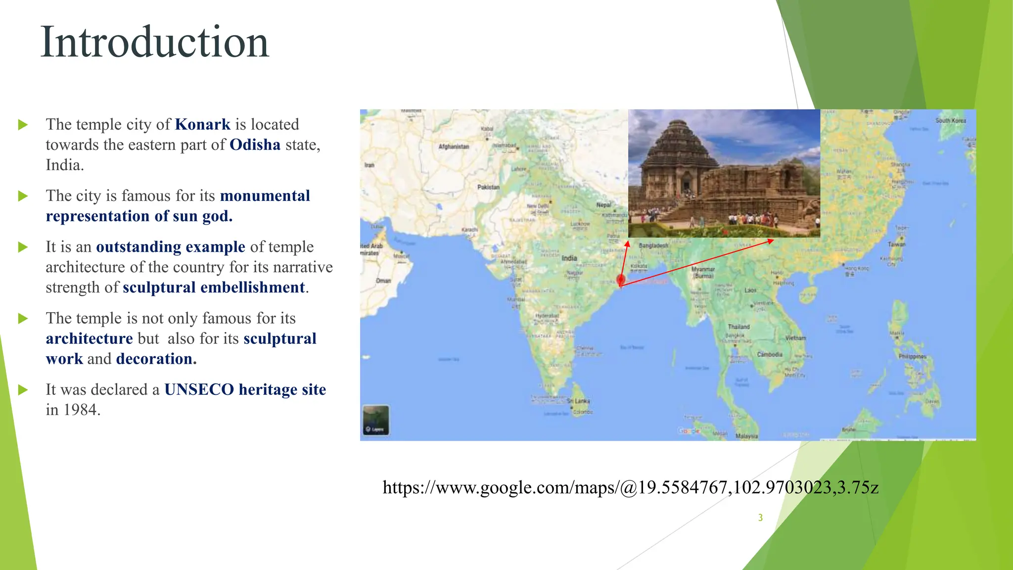 The Konark temple. A best place in India | PPTX