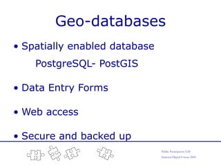 Elise Smith & Chris Wild - Public Participatory GIS | PPT