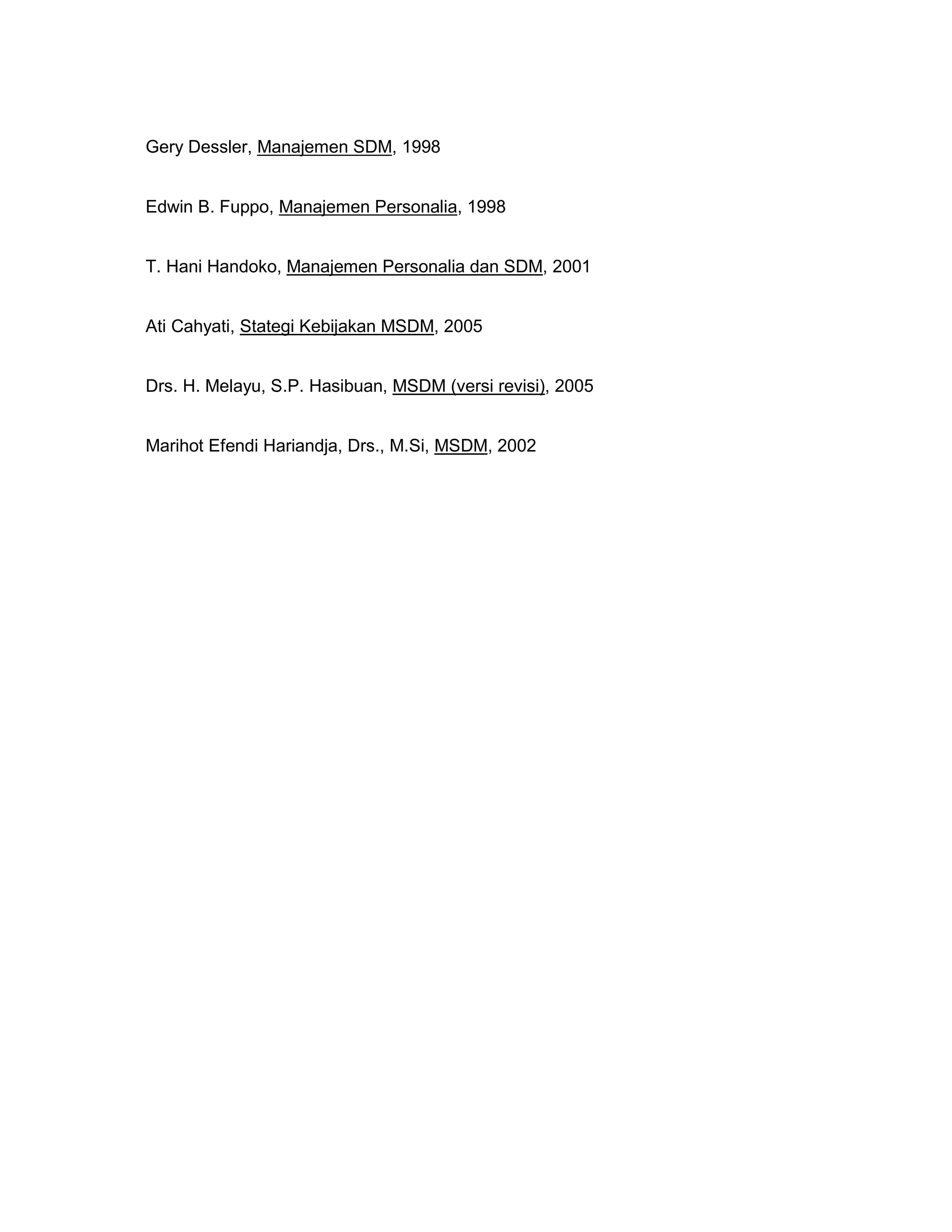 MSDM - kompensasi | PDF