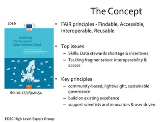 The European Open Science Cloud: just what is it? | PPTX