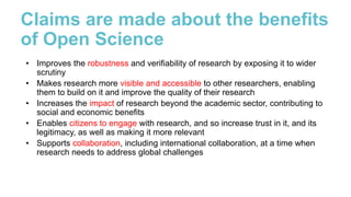 Open science: what does success look like, and how would we know? | PPT