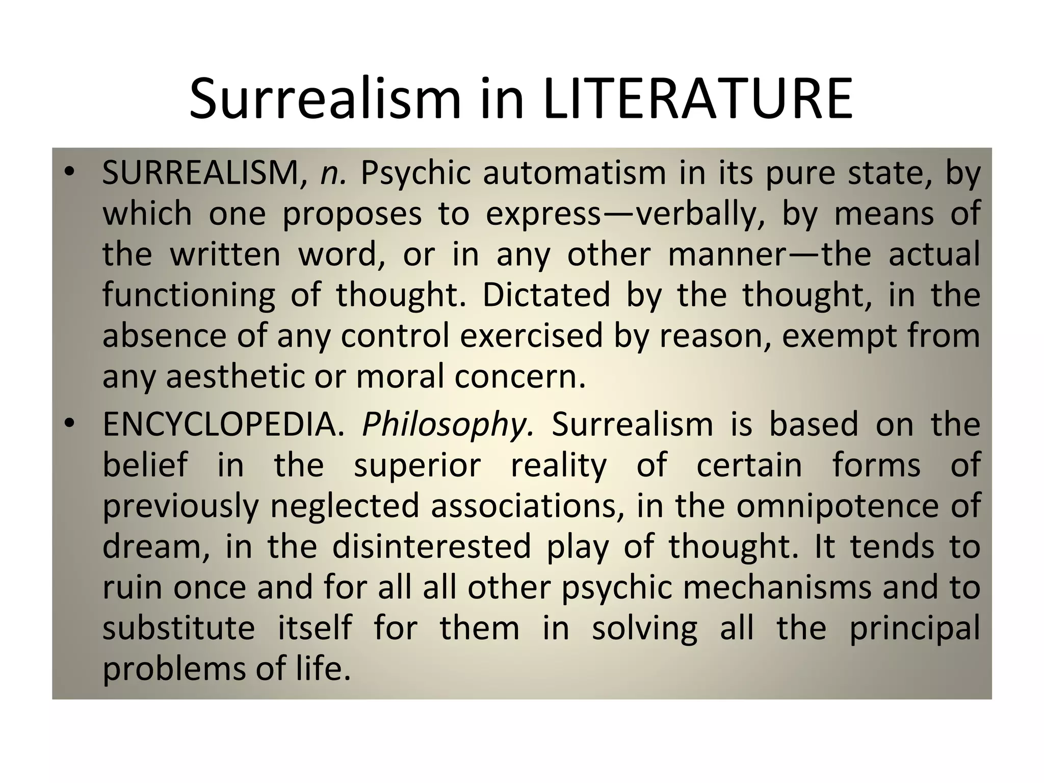 Surrealism | PPT