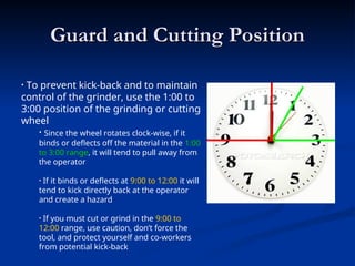 Angle Grinder safety presentation/training | PPT