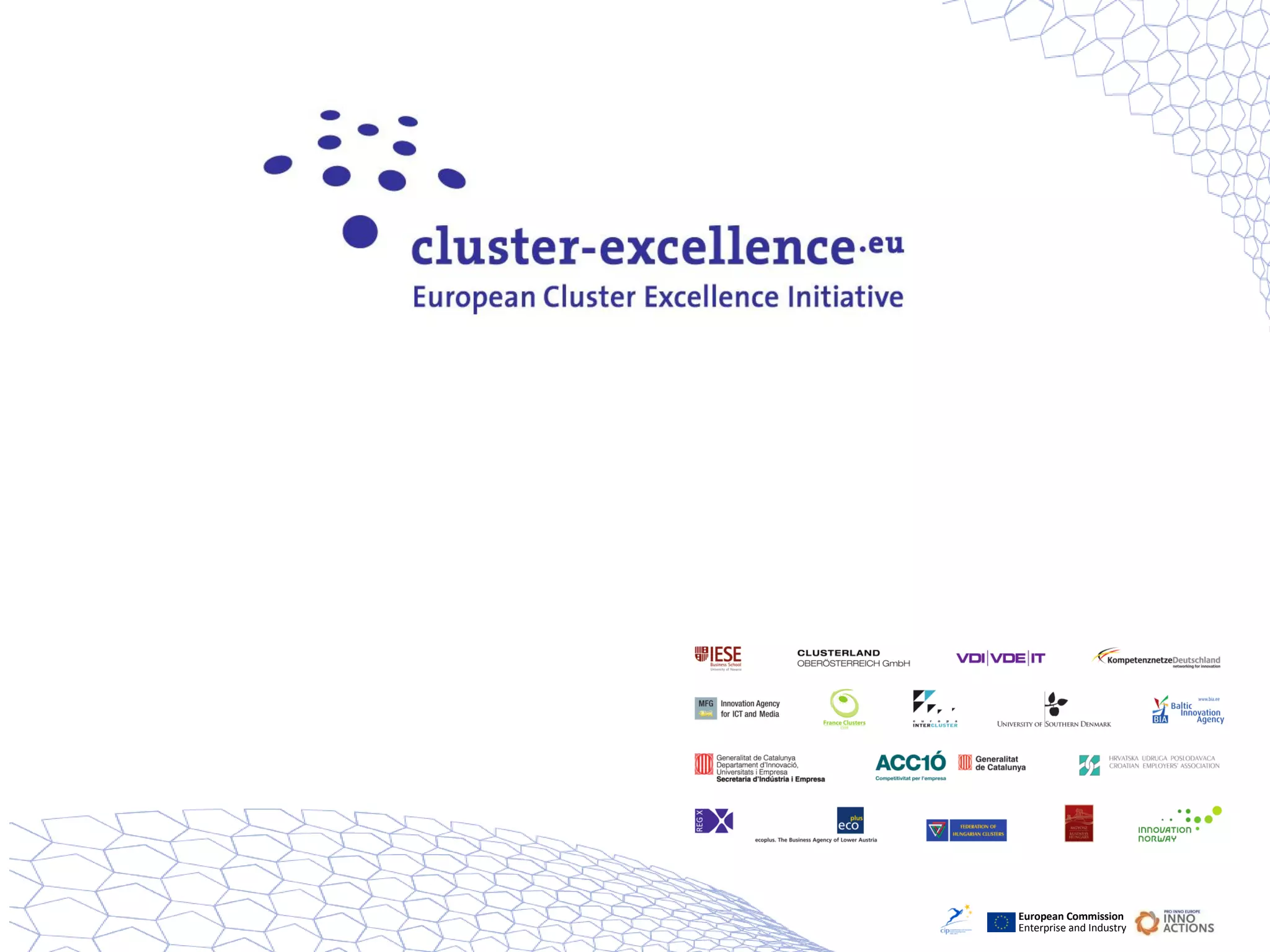 110127 Cluster Excellence.eu Project Presentation_public | PDF