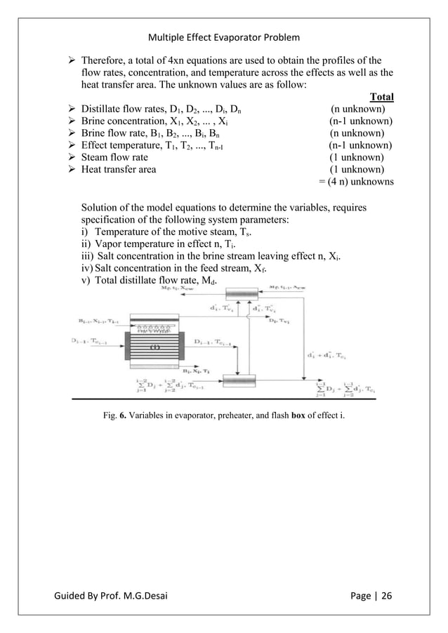 FR MULTIPLE EFFECT EVAPORATION | PDF