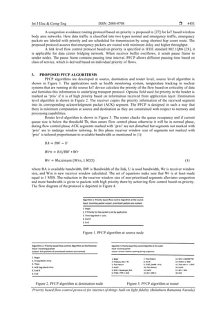 Priority based flow control protocol for internet of things built on ...