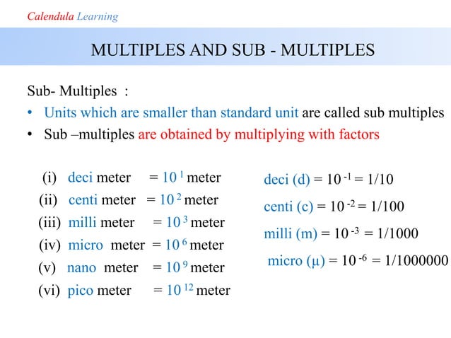 11_01 Units and measurements.pptx | Physics | Science