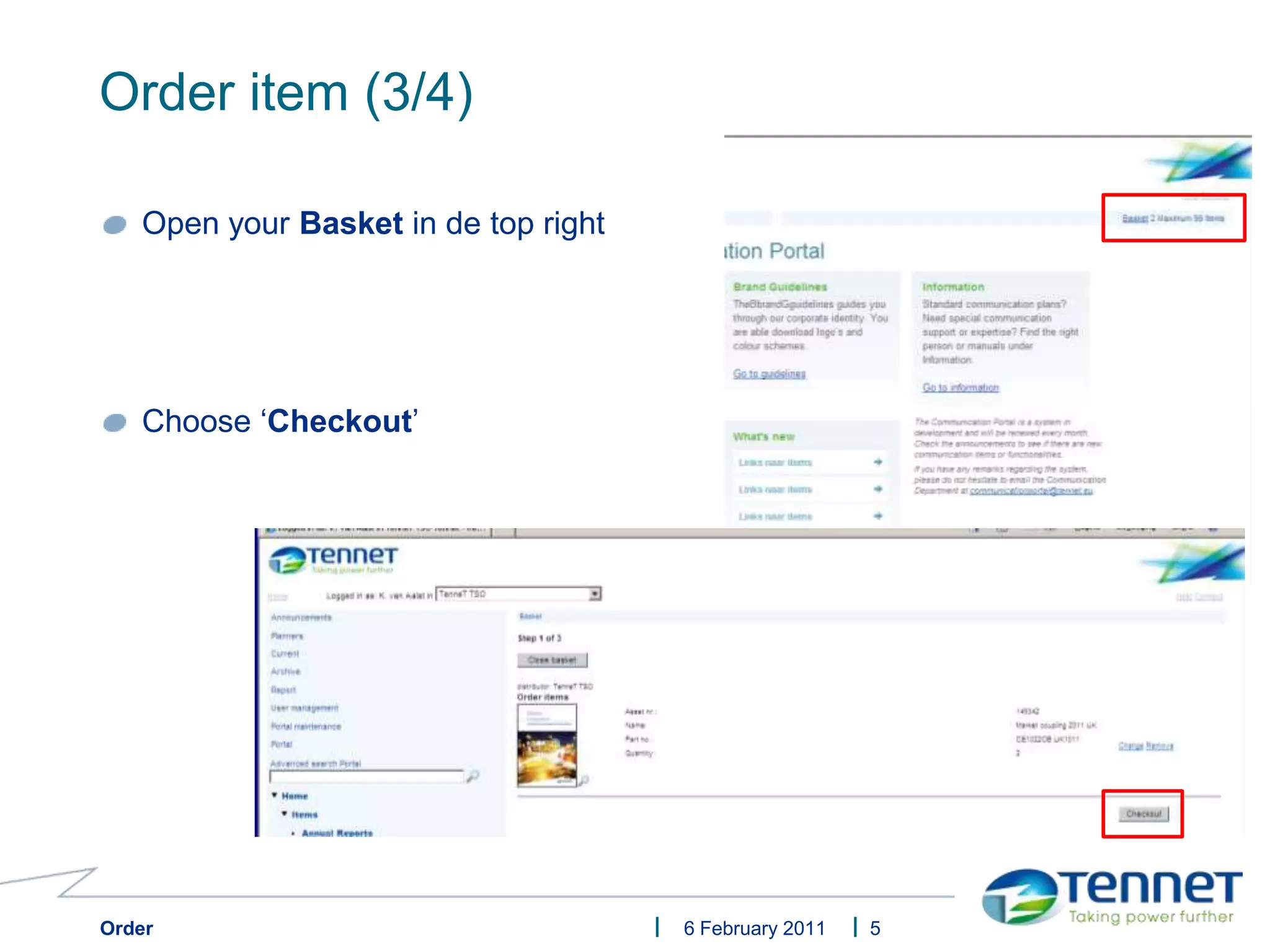 order tutorial | PPTX