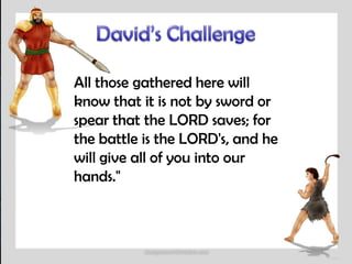 110206 ot vistas 14 david and goliath 1 samuel 17 | PPTX