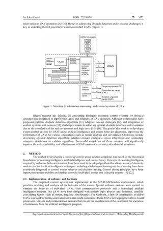 Improved unmanned aerial vehicle control for efficient obstacle detection and data protection | PDF