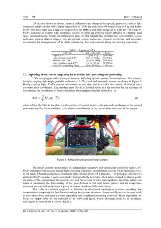 Improved unmanned aerial vehicle control for efficient obstacle ...