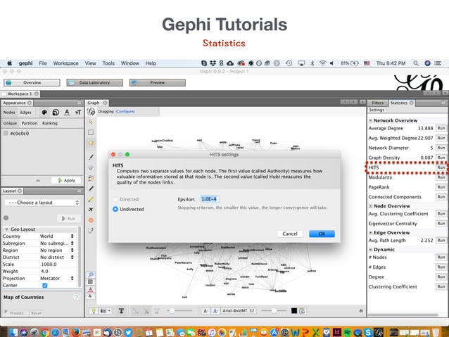 1102 Gephi tutorial | PDF