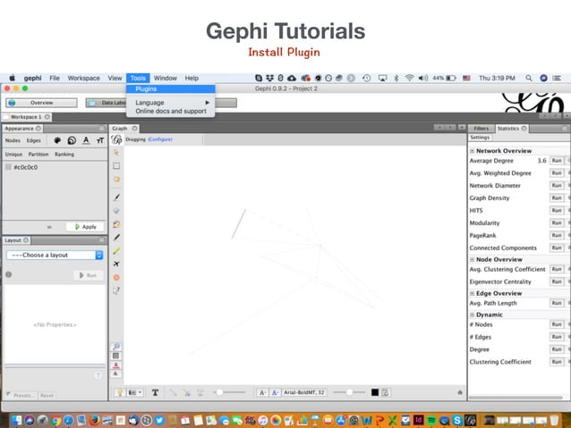 1102 Gephi Tutorial | PDF | Web Development | Internet
