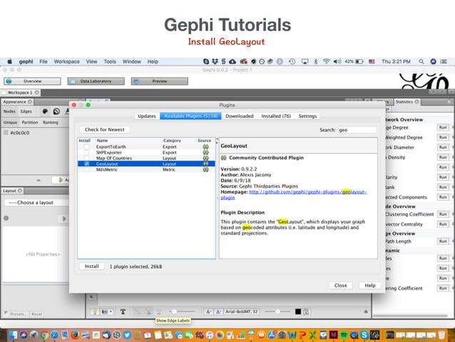 1102 Gephi Tutorial | PDF | Web Development | Internet