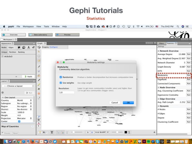 1102 Gephi Tutorial | PDF | Web Development | Internet