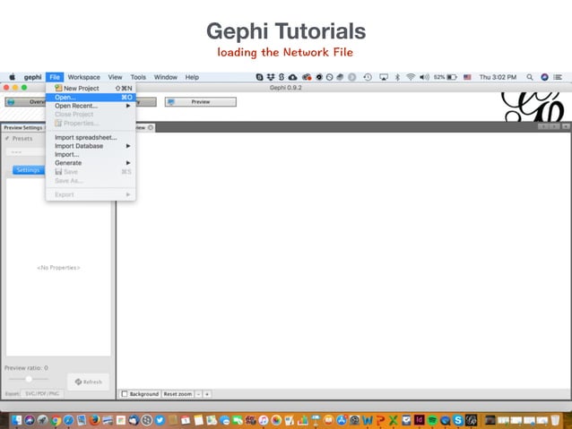 1102 Gephi Tutorial | PDF | Web Development | Internet