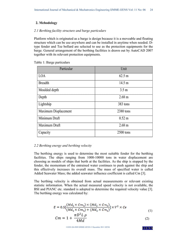 NUMERICAL MODELING FOR MARINE MOBILE | PDF