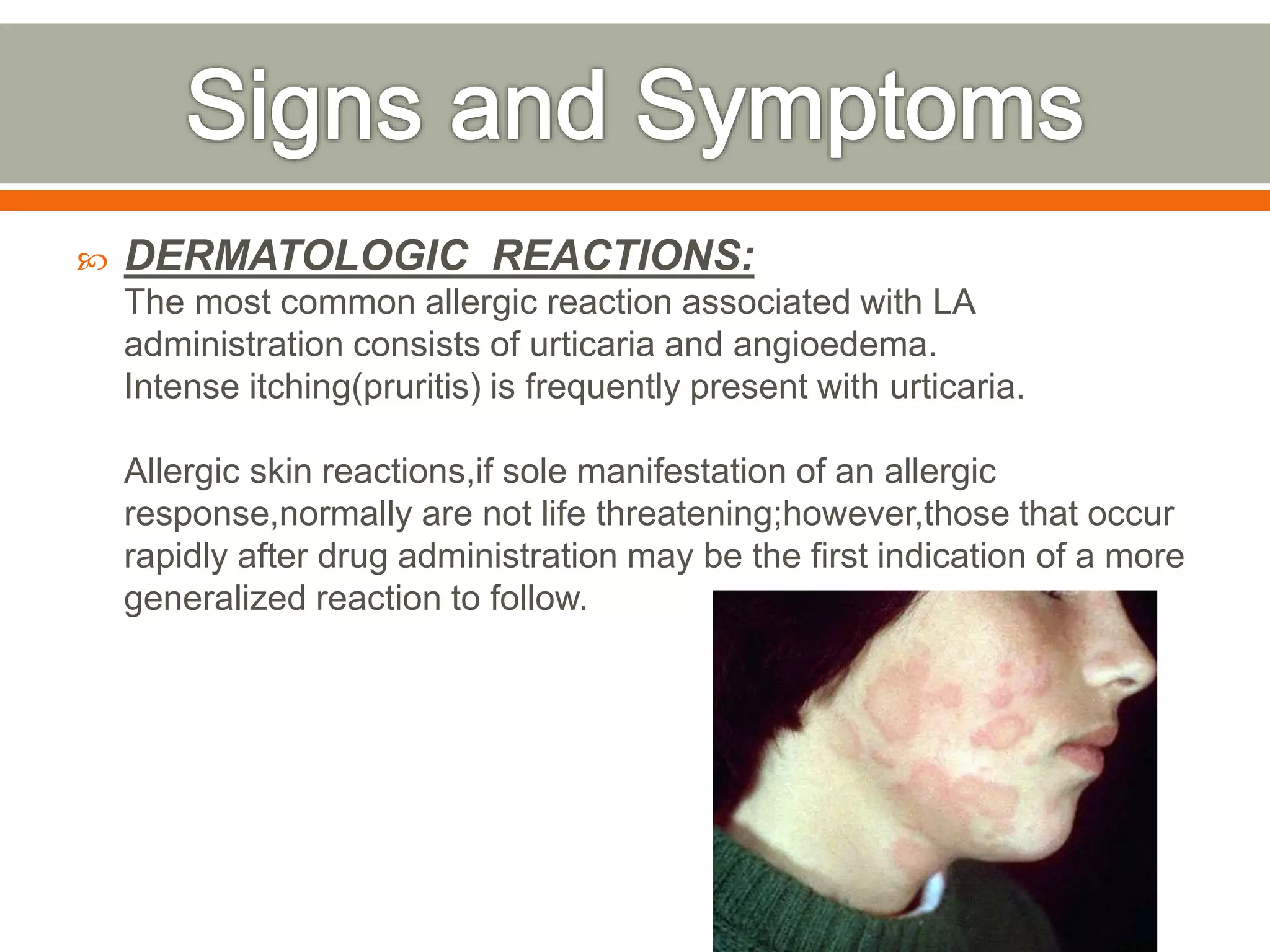 Systemic complications of Local Anesthesia | PPTX