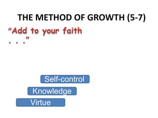 Steps to Maturity | PPT