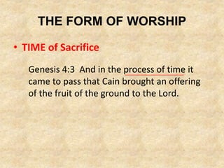 The Faith of Abel | PPTX