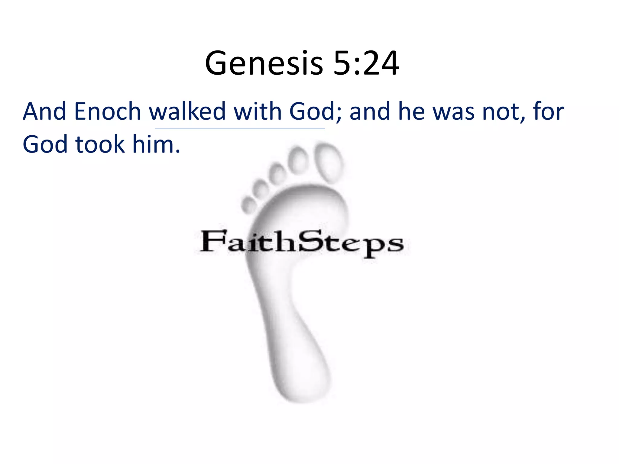 The Faith of Enoch | PPTX
