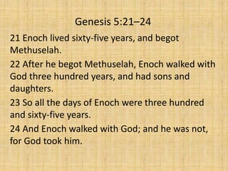 The Faith of Enoch | PPTX