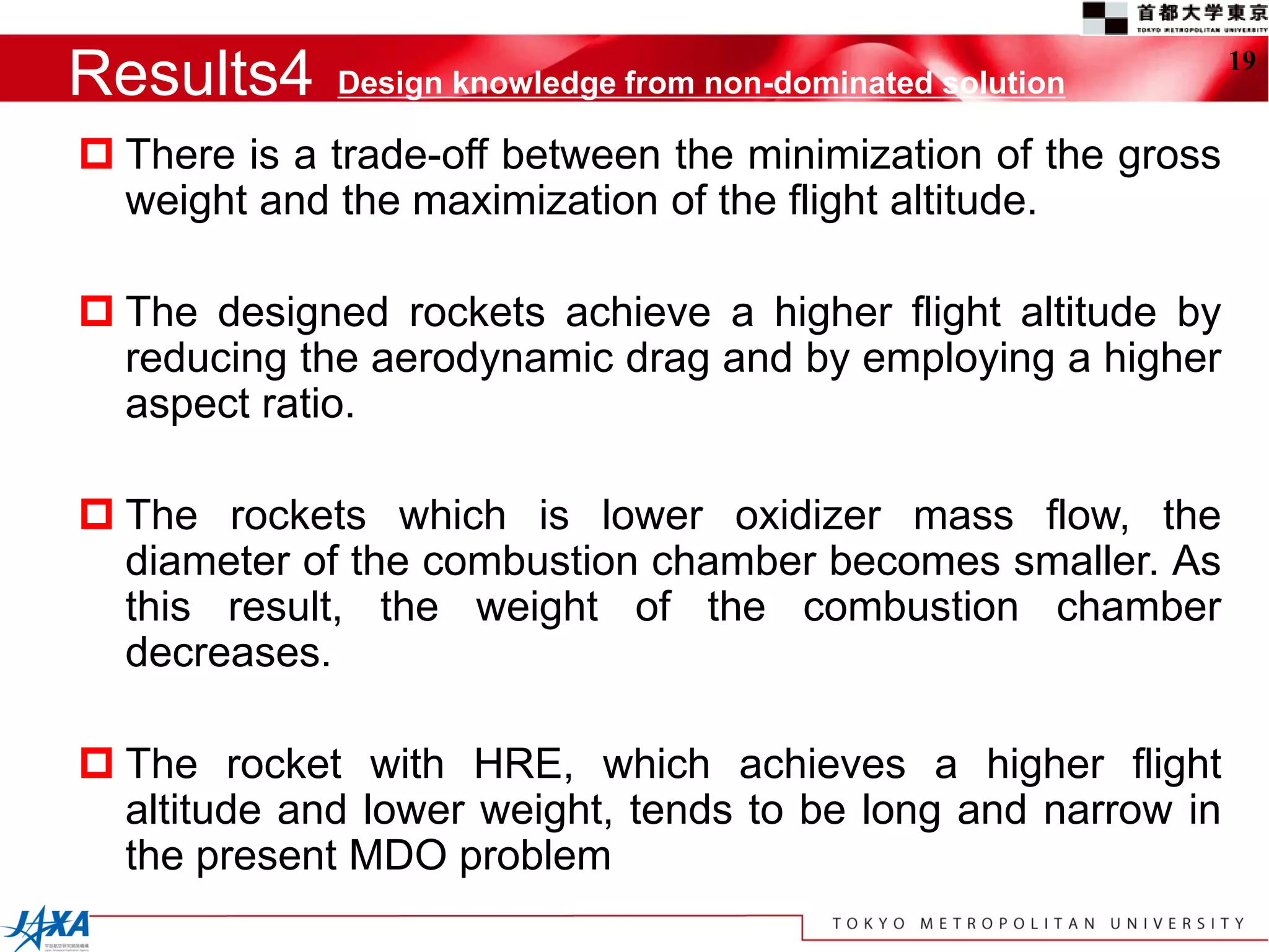 Multidisciplinary and Multi-objective Design Exploration Methodology ...