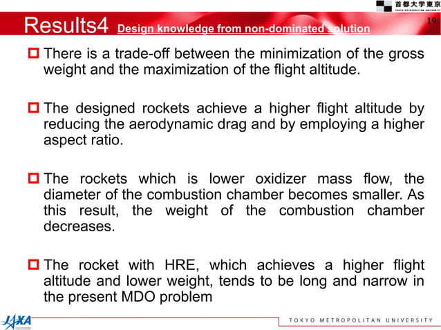 Multidisciplinary and Multi-objective Design Exploration Methodology for Conceptual Design of a ...