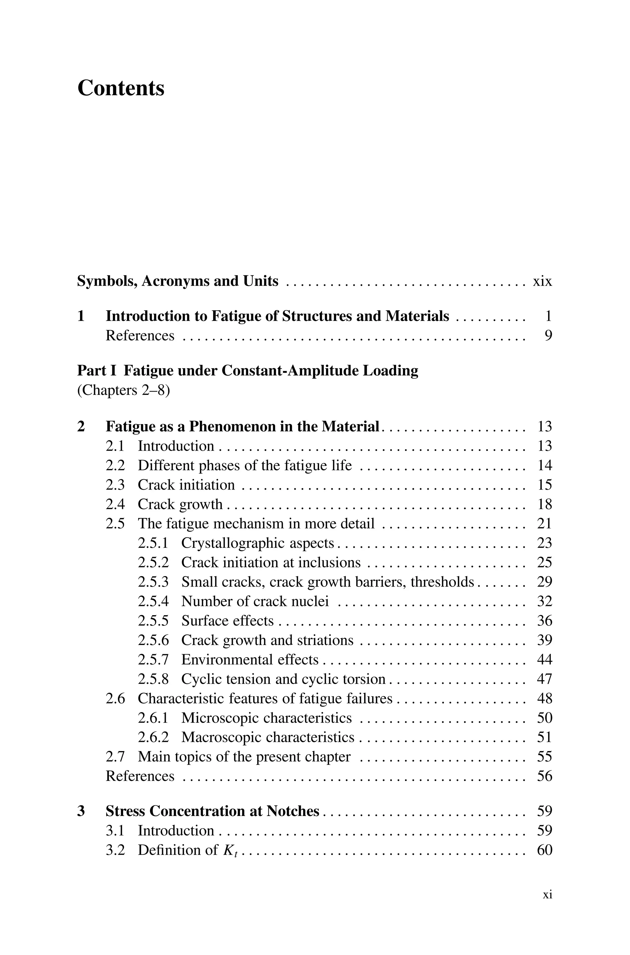 Fatigue Of Structures And Materials Schijve J | PDF