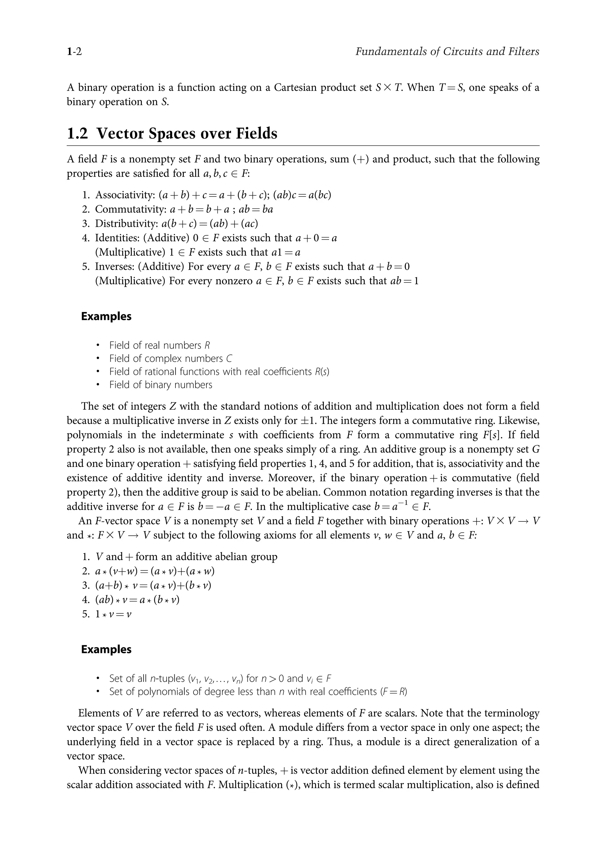 Fundamentals Of Circuits And Filters 3rd Edition Chen Waikaieditor | PDF