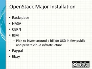 introduction of openstack cloud computing | PDF