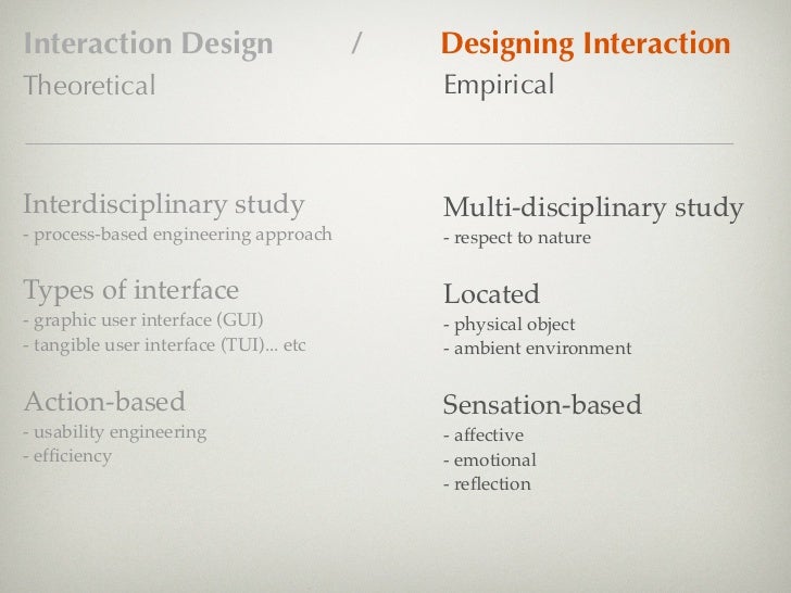Designing Kansei Experience For Interaction